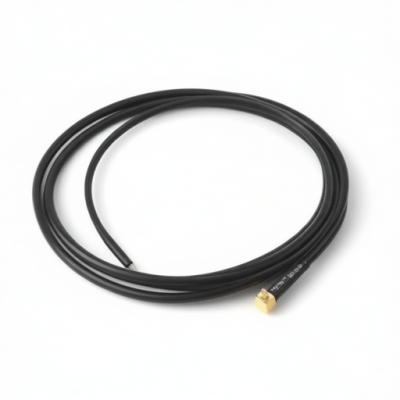 China RF coaxial adapter cable BAT WIRELESS BWBNCJ-MCXWJ-RG58L1000 with BNC male to MCX right angle male connectors for sale