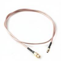 China High frequency wireless adapter cable BAT WIRELESS BWMCXJ-MMCXJ-RG178L500 RG178 MCX MMCX connectors for sale