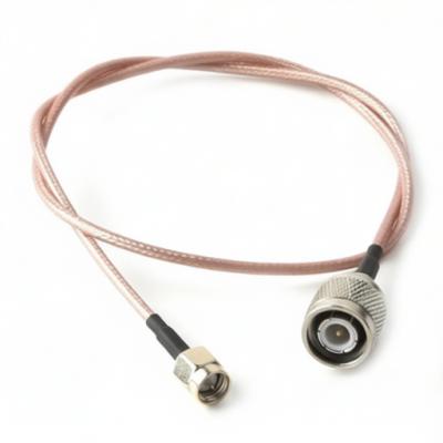 China Low loss RF coaxial cable BAT WIRELESS BWSMAJ-TNCJ-RG316L500 SMA Male to TNC Male RG316 500mm length for sale