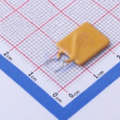 China Radial resettable fuse Brightking BK30-250-SI-P5.1C3Z1 with UL94 V0 flame retardant epoxy polymer insulation for sale