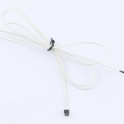 China Temperature sensing thermistor Dersonic NTWB1002FB39500147 with epoxy encapsulation and B value 3950K for sale
