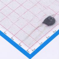 China Temperature sensing thermistor DGCX NTC 10D-11 black phenolic packaging with inward bending lead wire for sale