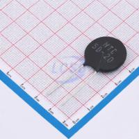 China Electronic thermistor DGCX NTC 5D-20 with 5 ohm resistance plus minus 20 percent and maximum diameter 23 millimeters for sale