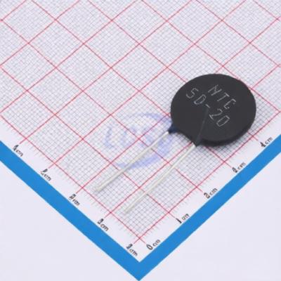 China Electronic thermistor DGCX NTC 5D-20 with 5 ohm resistance plus minus 20 percent and maximum diameter 23 millimeters for sale