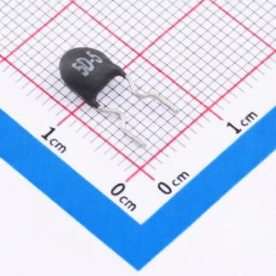 China Thermistor device DGCX NTC5D-5KMF03E featuring internal bent lead for accurate temperature and current control for sale