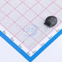 China Black coated DGCX NTC 2.5D-11 thermistor with inner bent leads and stable resistance characteristics for sale