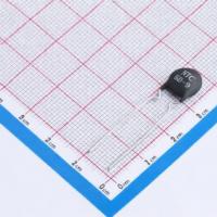China temperature sensor DGCX NTC 5D-9 with inward bent leads black phenolic resin body and copper wire leads for sale