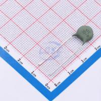 China Temperature sensor DGCX NTC3D-9SBF20G with nominal resistance 3 ohms and green silicon resin coating for sale