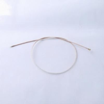 China RG178 coaxial cable brown color double silver wire with MHF1 plug HJ Tech 3C0617M05-007 450mm length for sale