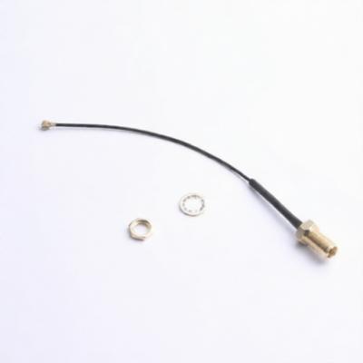 China Coaxial cable assembly HJ Tech HJ IPEX1 SMA RG1 13 110mm designed for durable signal transmission for sale