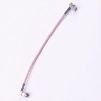 China Versatile HJ Tech RG316-SMA-L 150mm cable assembly compatible with multiple RF and microwave systems for sale