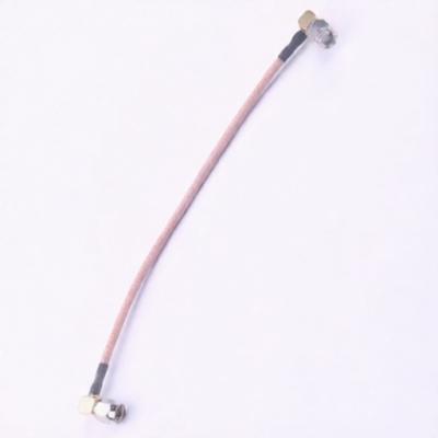 China Versatile HJ Tech RG316-SMA-L 150mm cable assembly compatible with multiple RF and microwave systems for sale