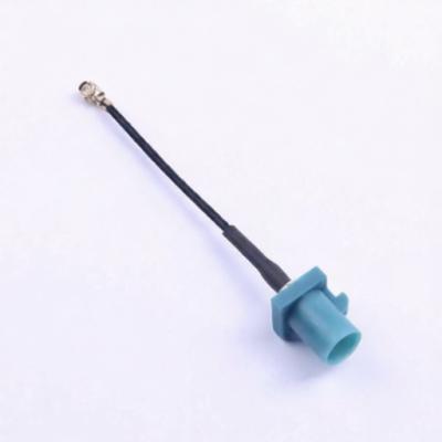 China HJ Tech HJ-FAKRA Z-1.37-IPEX-L 50mm coaxial cable assembly engineered for stable signal transmission for sale