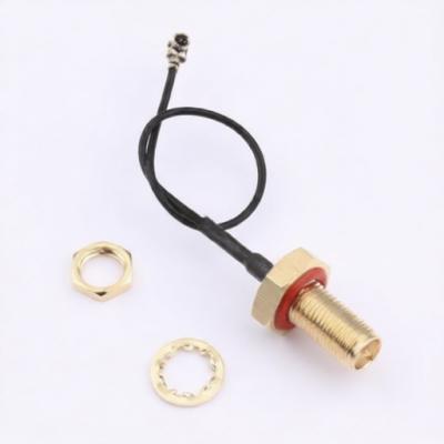 China HJ Tech HJ IPEX1 1.13 SMA L 100mm cable offering durability and reliability in industrial environments for sale
