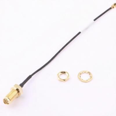 China RG1.32 Cable Featuring HJ Tech HJ-IPEX1-SMA-RG1.32-110mm Connector for Enhanced Wireless Connectivity for sale