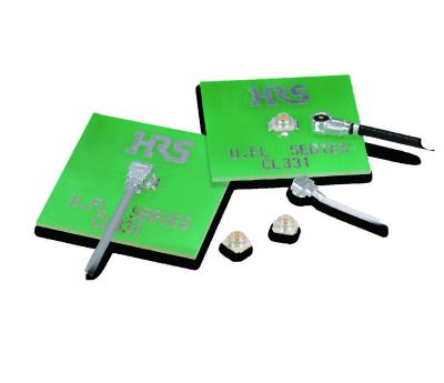 China micro coaxial connector HRS UFL2LPHF6066N2A200 with tactile lock and halogen free compliant materials for sale