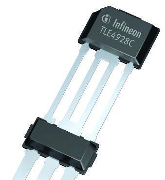 China accurate Hall sensor Infineon TLE4928CHAMA1 designed for gear wheel and pole position sensing tasks for sale