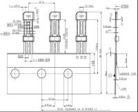 China Dynamic differential hall sensor Infineon TLE4925C supporting multiple wiring options for industrial for sale