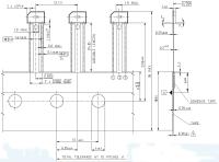 China Dynamic differential hall sensor Infineon TLE4925C supporting multiple wiring options for industrial for sale