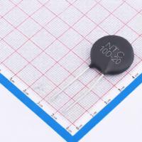 China Temperature Sensitive NTC Thermistor Featuring Black Coating and Bent Leads KNSCHA 206RV167 for Industrial for sale