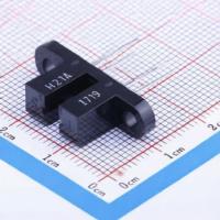 China Polycarbonate Case Optoelectronic Slotted Interrupter Switch ISOCOM H21A2 for Sensing and Automation for sale