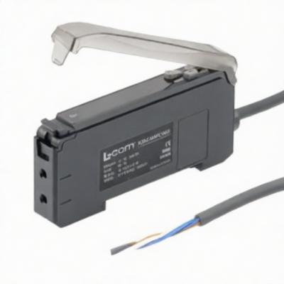 China Single output fiber optic sensor amplifier NPN type L-com FOACAMPC1NH optimized for fast and precise sensing for sale