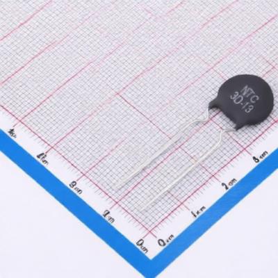 China Black Coated NTC Thermistor KNSCHA 206RV191 Featuring 13mm Diameter and High Temperature Sintering for sale
