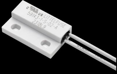China Industrial proximity sensor Littelfuse 59143-1-S-02-A miniature flange mount with hermetic epoxy sealing for sale