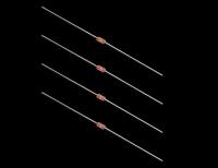 China temperature sensing component Littelfuse USUG1000-103G glass encapsulated thermistor with 2 tolerance for sale