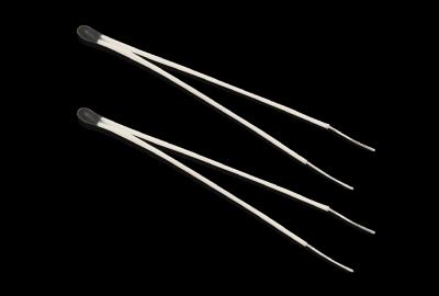 China temperature sensing Littelfuse KX102J2 thermistor with kynar insulated wire and precision interchangeable design for sale