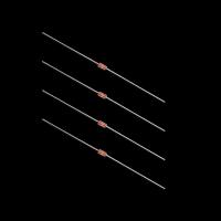 China temperature sensing Littelfuse 103JM1A thermistor with glass encapsulated design and axial lead wires for sale