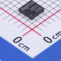 China Magnetic angle sensor Magn Tek MT6813QT-PAD with 14 bit core resolution and user programmable output interfaces for sale