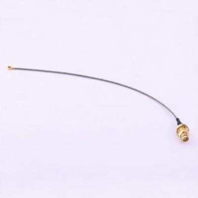 China MICROCHIP RN UFL SMA6 6 inch coaxial cable featuring UFL and reverse polarity SMA connectors for RF for sale