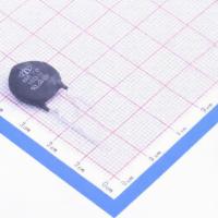 China Power Type NTC Thermistor Nanjing Shiheng Elec MF72 10D13 with Black Silicone Resin Encapsulation for sale