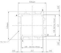 China Silicon Photomultiplier Sensor onsemi MICROFC-60035-SMT-TR with Fast Output and Low Dark Count Rates for sale