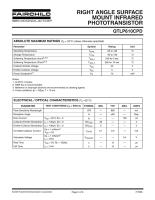 China NPN Silicon Phototransistor onsemi QTLP610CPDTR in Right Angle Package with Water Clear Plastic Lens for sale