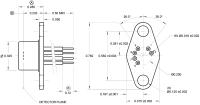 China Single channel infrared detector Opto Diode Corp 40186 PbSe B Series device for stable and measurements for sale