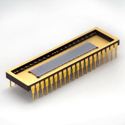 China Photodiode 16 element array Opto Diode Corp AXUV16ELG with 40 pin dual inline package and cover plate for sale
