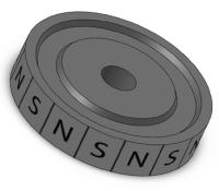 China Durable magnetic rings Phoenix Contact G08-H-0079-75-016 designed for demanding temperature ranges for sale