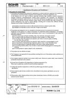 China Load resistance calculation and operating range details for ROHM RPI-1133 photointerrupter component for sale
