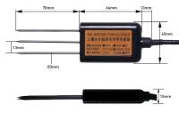 China Environmental Monitoring Sensor Seeed 314990621 RS485 Soil Moisture Temperature and EC Measurement for sale
