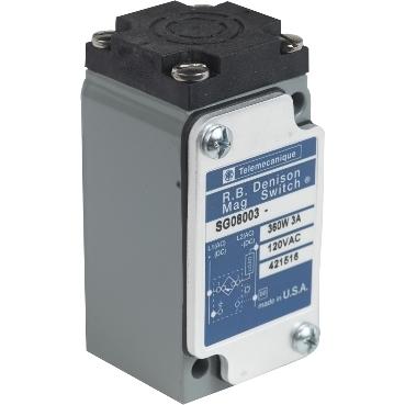 China Pre-cabled coded magnetic system actuated proximity sensor limit switch Schneider SG08003320E6 for industrial for sale