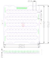 China Indoor volatile organic compound sensor SHARP A1DU5P2CP005B with UART 9600 baud rate and I2C support for sale