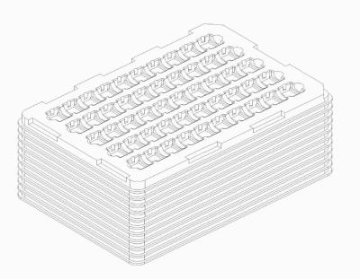 China TVOCs detection sensor SHARP A1DU5P2CP008B with MEMS technology and UART I2C communication protocols for sale