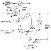 China High Pressure Side Mount Switch Sensata SSF29X100 Internal Vertical Mount Stainless Steel 316L for sale
