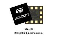 China 3 axis linear accelerometer ST LIS2DUXS12TR with ultralow power consumption and user selectable full scale ranges for sale