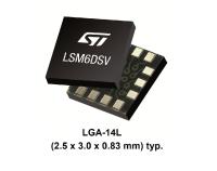 China Six axis imu sensor st lsm6dsvdtr with embedded sensor fusion and adaptive self configuration features for sale