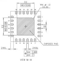 China Automotive grade three axis accelerometer with self test and interrupt generation ST AIS3624DQTR sensor for sale