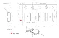 China ST VL53L4CDV9DH1 proximity sensor with 18 degree field of view and short range linearity down to 1 mm for sale