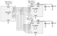 China TDK InvenSense ICU 30201 miniature ultrasonic sensor with ultra consumption and 53kHz PMUT technology for sale